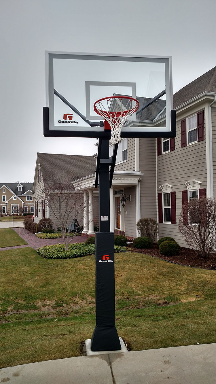In-Ground Basketball Hoop Installations • Precision Sports