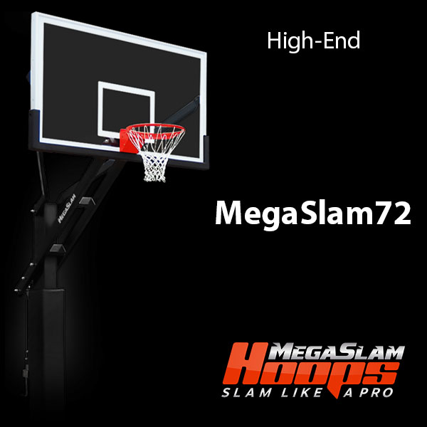 MegaSlam 72 Basketball Hoop • Precision Sports • Milwaukee, WI