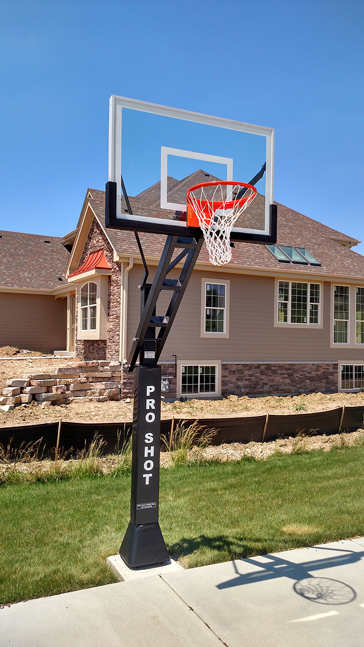 In-Ground Basketball Hoop Installations • Precision Sports